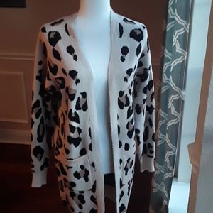 entro | Sweaters | Last Leopard Print Cardigan | Poshmark